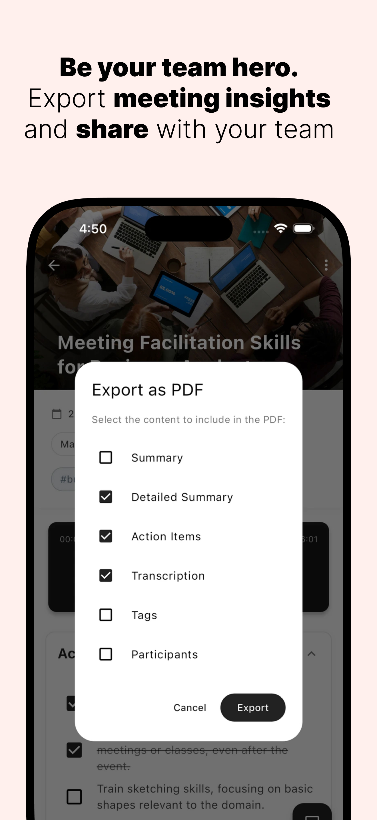 Anotar - Record your work meetings privately